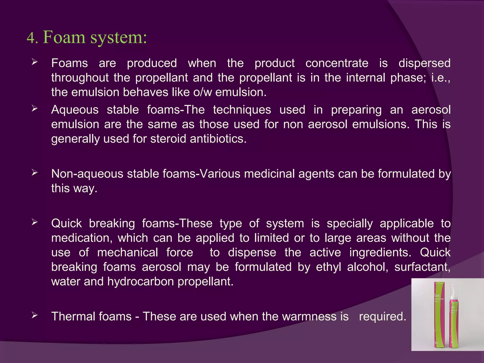 Aerosol , components for aerosol formulation by mariomakhter@yahoo.com