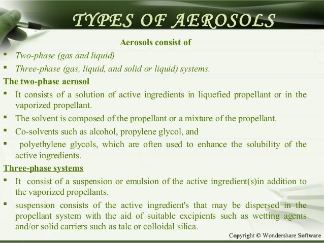 Aerosols