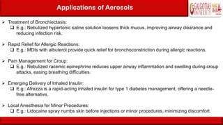 Aerosols - components and mechanism-2024 | PPTX