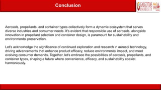 Aerosols - components and mechanism-2024 | PPT