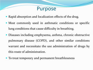 Aerosols Medication administration.pdf | Lung and Respiratory Health | Diseases and Conditions