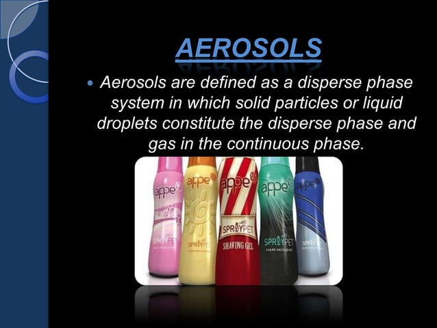 Aerosols | PPT