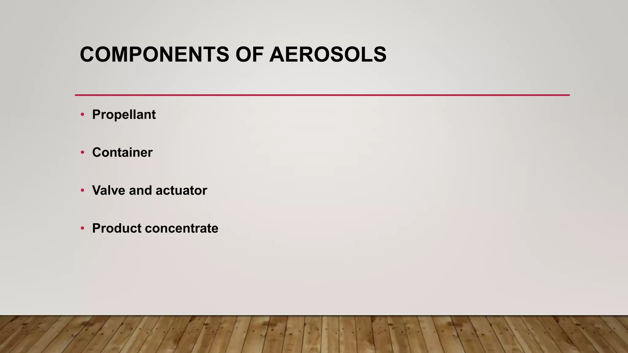 Pharmaceutical Aerosols | PPTX