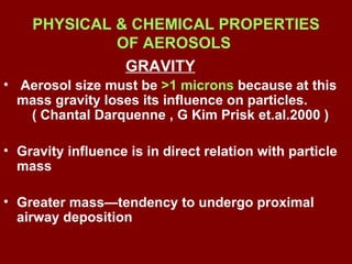 Aerosol therapy | PPT