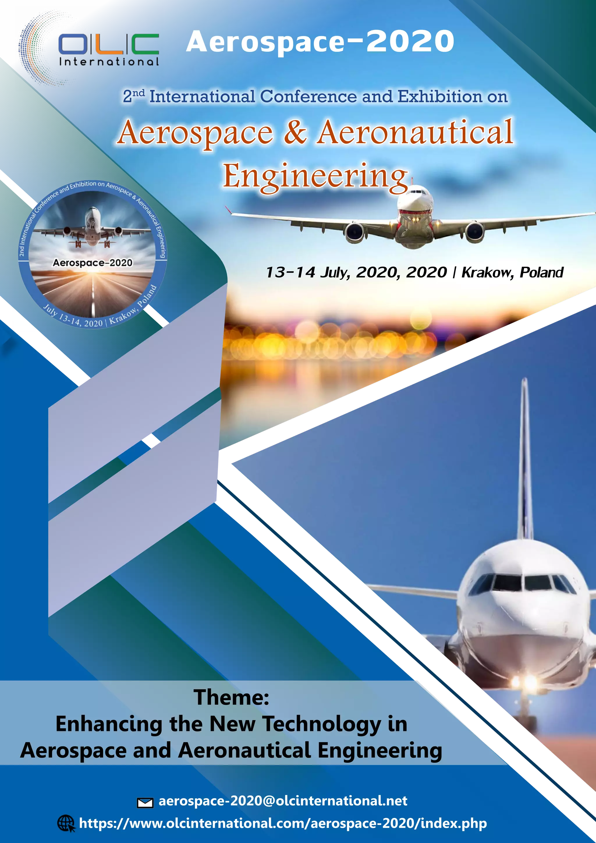 2nd International Conference and Exhibition on Aerospace & Aeronautical ...