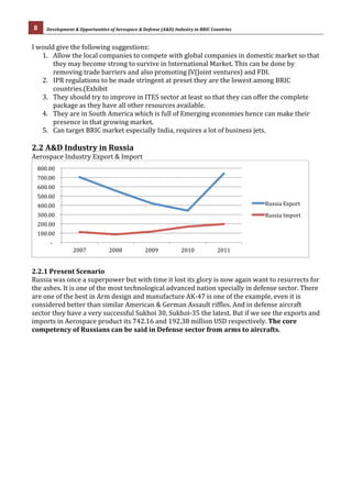 Aerospace&Defence in BRIC Nations | PDF