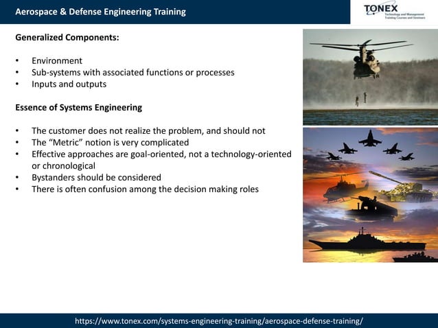 Aerospace and Defense Engineering Training : Tonex Training | PPT