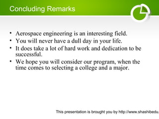 Aerospace enginering | PPT