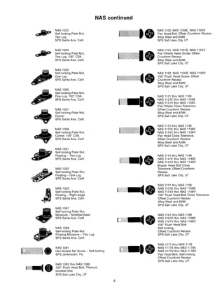 Aerospace fastenners standards | PDF