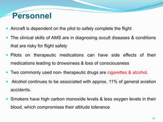 Aerospace medicine | PPTX