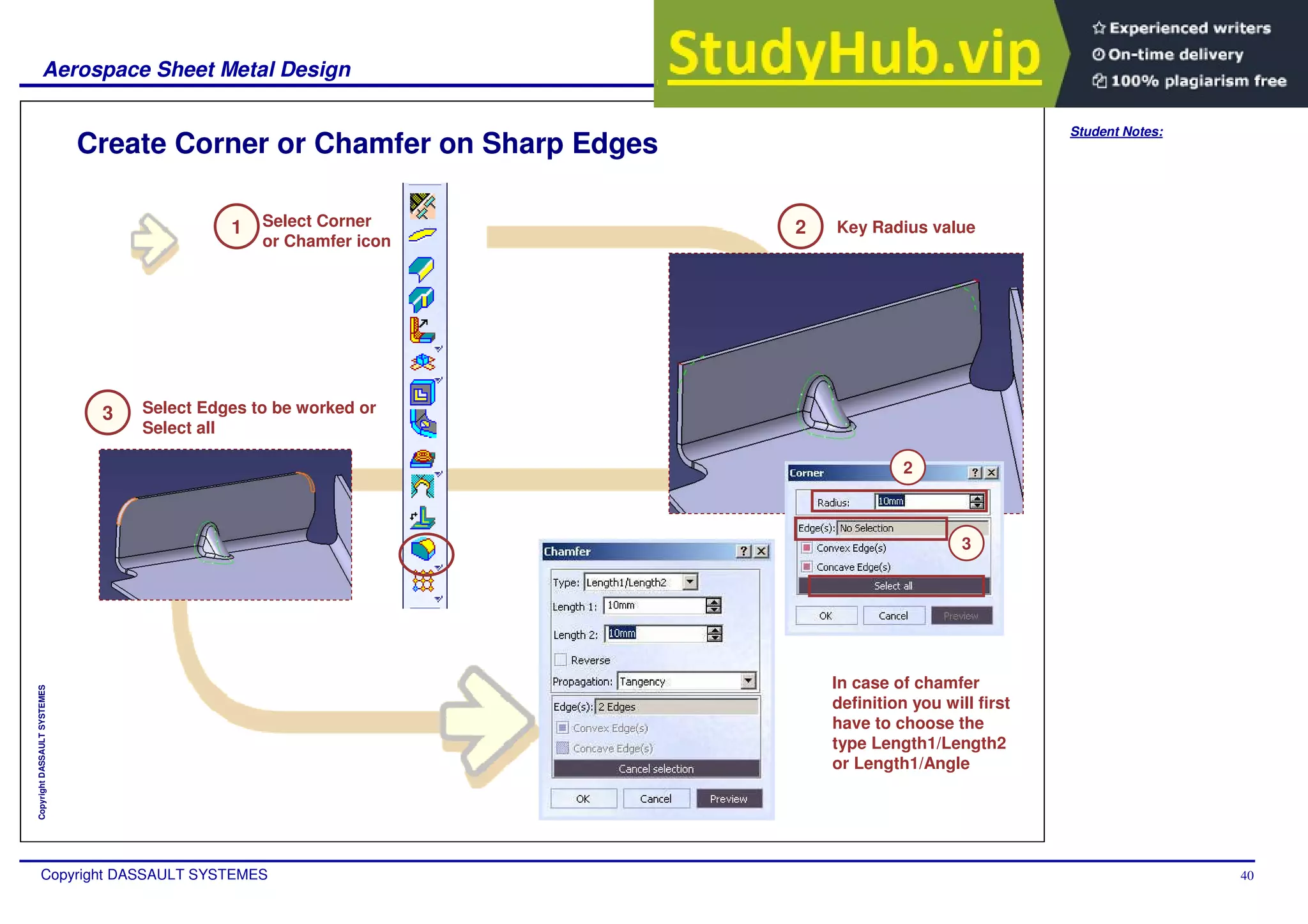 Aerospace Sheet Metal Design CATIA V5 | PDF