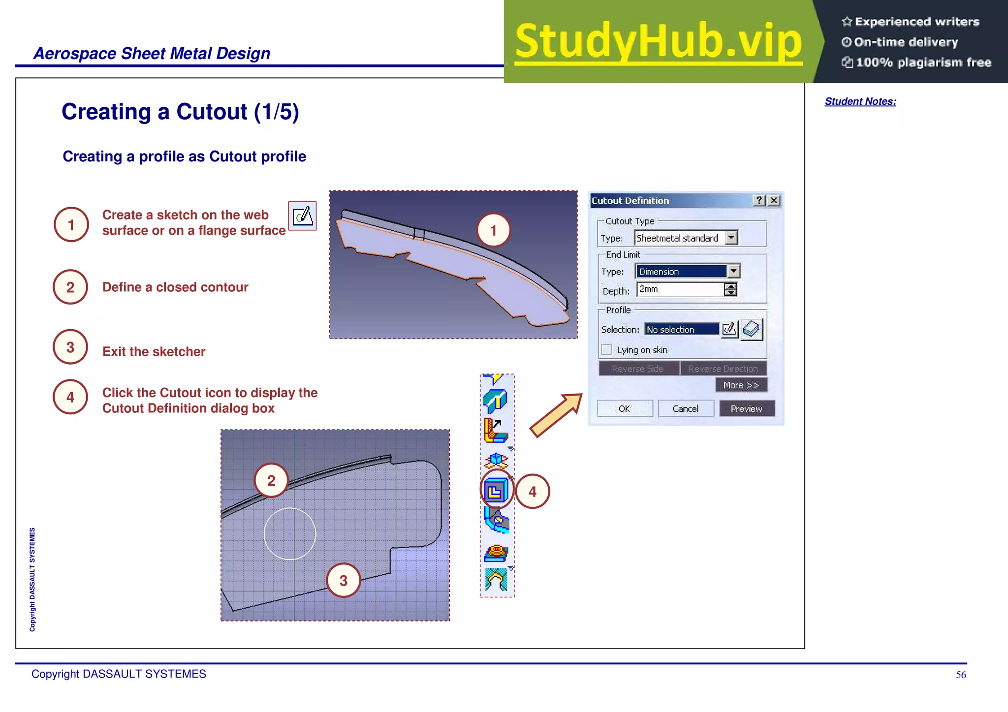 Aerospace Sheet Metal Design CATIA V5 | PDF