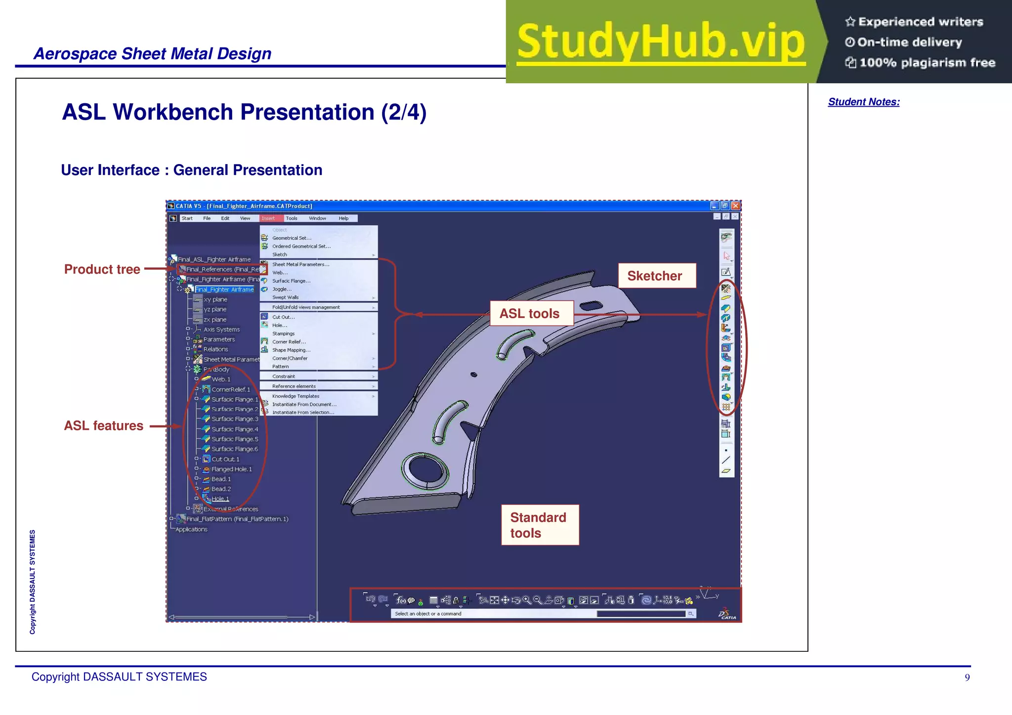 Aerospace Sheet Metal Design CATIA V5 | PDF