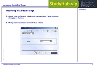 Aerospace Sheet Metal Design CATIA V5 | PDF