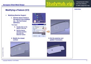 Aerospace Sheet Metal Design CATIA V5 | PDF