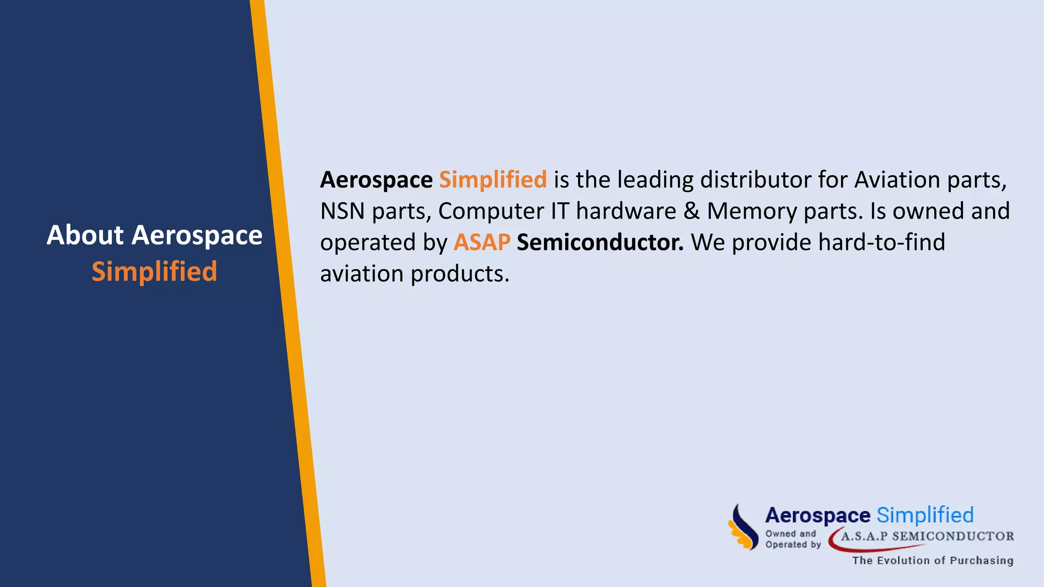 Aerospace Simplified - Commercial & Military Aircraft Parts Sourcing ...