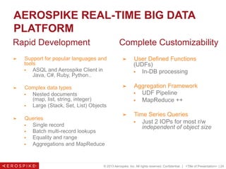 Aerospike AdTech Gets Hacked in Lower Manhattan | PPT