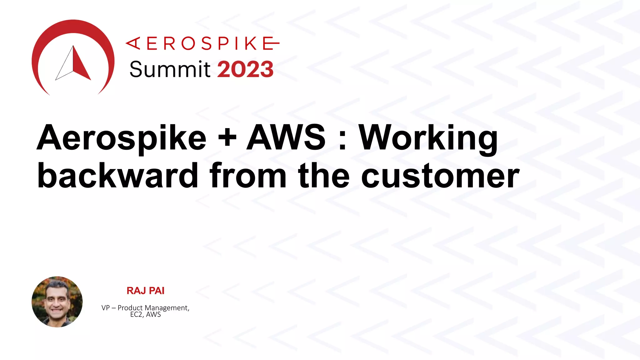 Aerospike & AWS Working backward from the customer.pdf