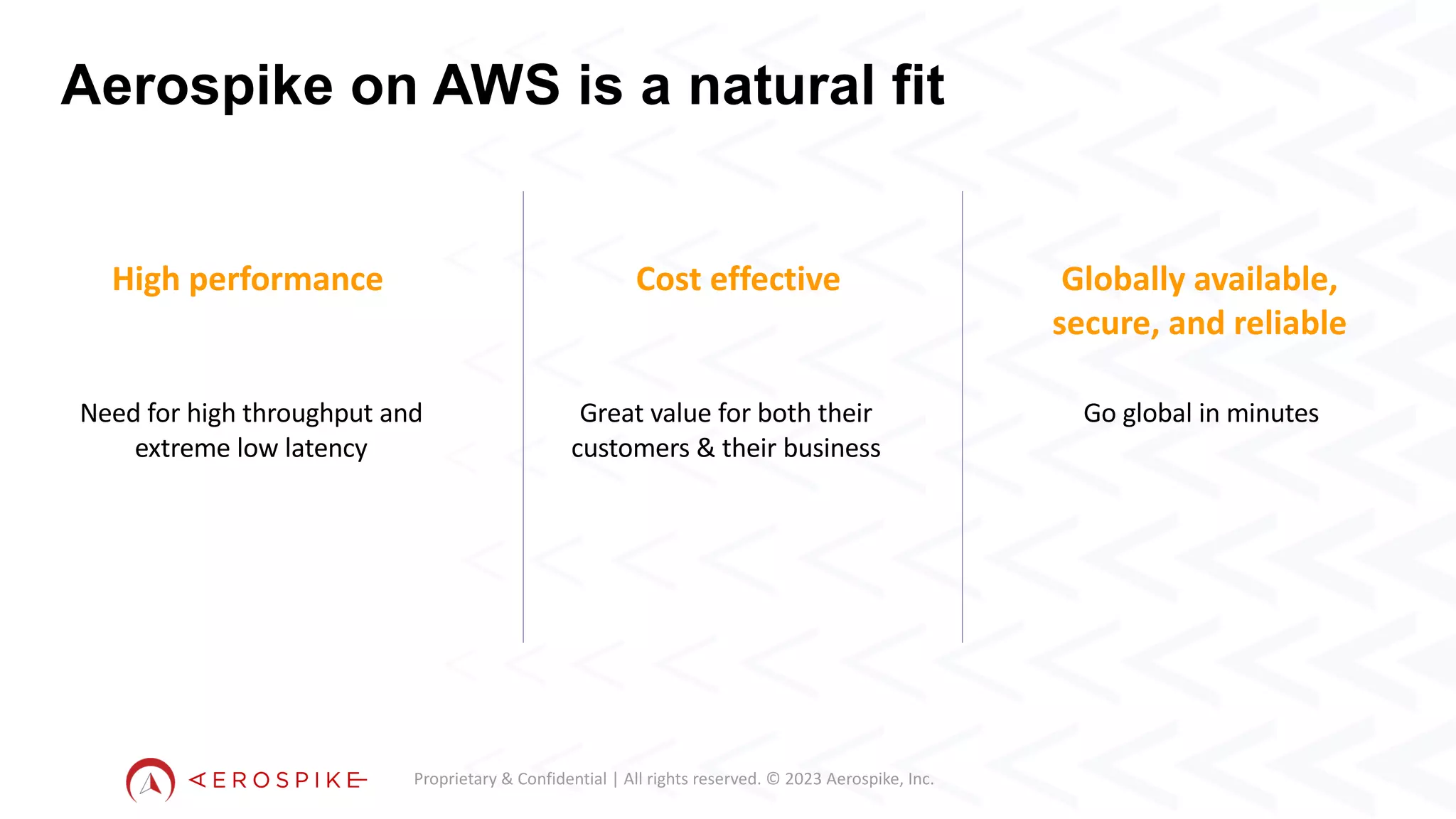 Aerospike & AWS Working backward from the customer.pdf