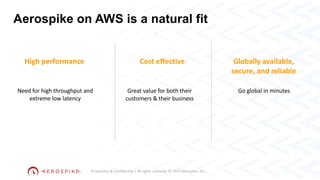 Aerospike & AWS Working backward from the customer.pdf