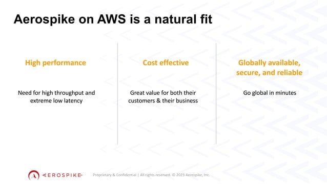 Aerospike & AWS Working backward from the customer.pdf