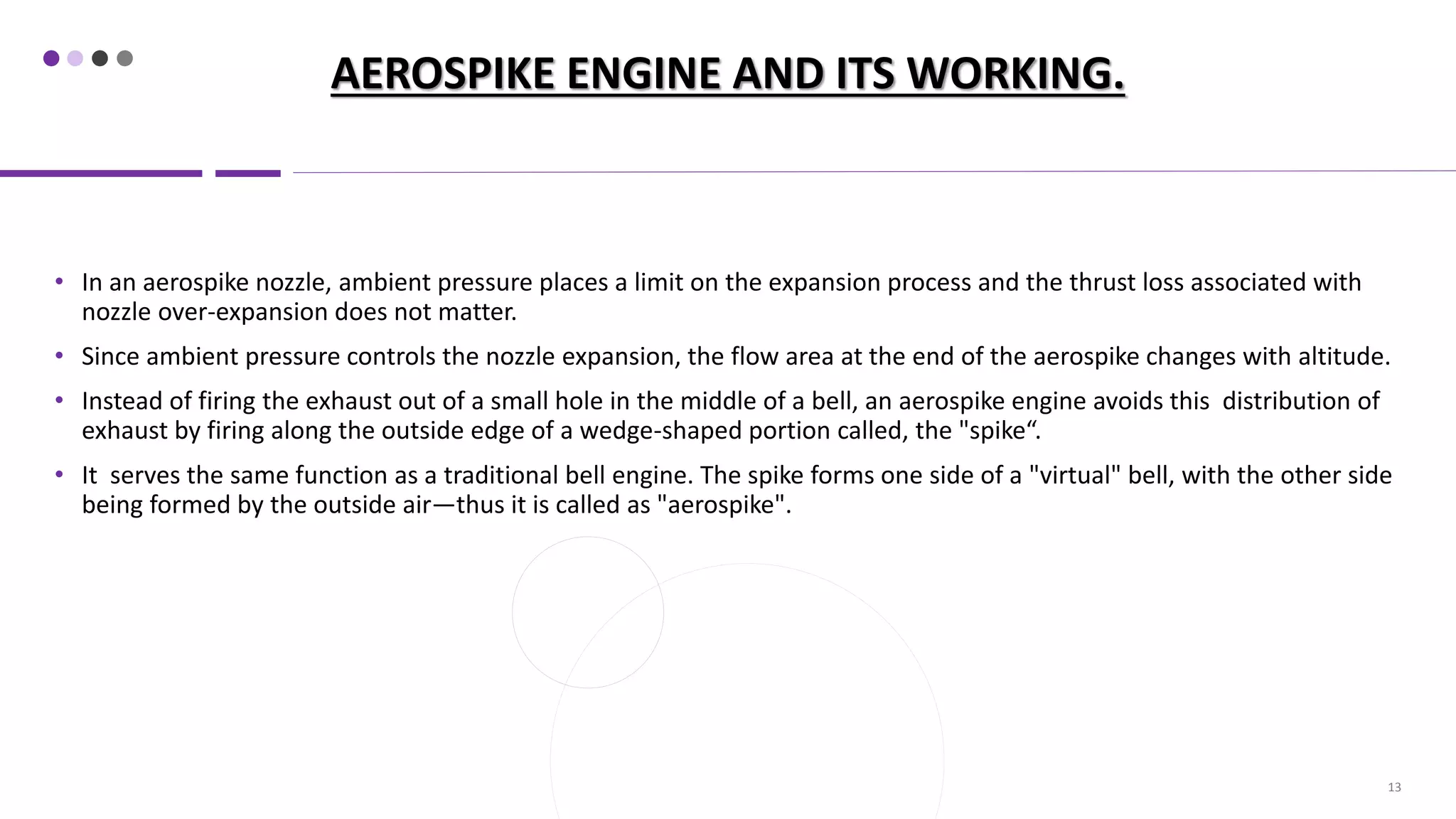 Aerospike engine ppt | PPTX