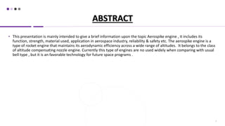 Aerospike engine ppt | PPTX