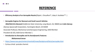 Aerospike engine ppt | PPTX