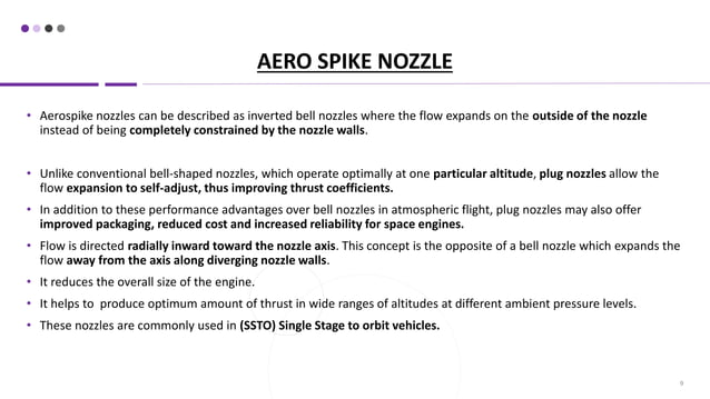 Aerospike engine ppt | PPTX | Chemistry | Science