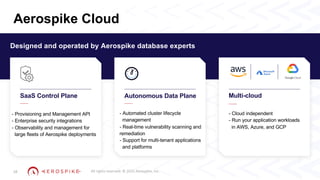 Aerospike Today and Tomorrow Product Roadmap 2023_Lenley Hensarling.pdf | Cloud Computing | Internet