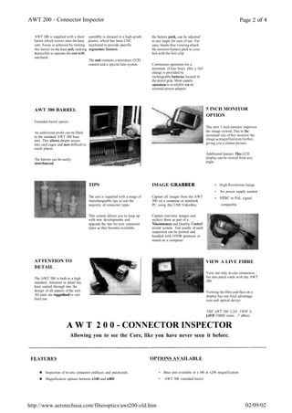 Aerotech awt 200 | PDF