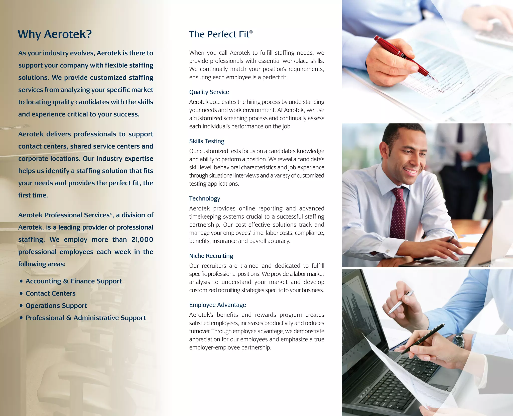 Aerotek Professional Services Brochure | PDF