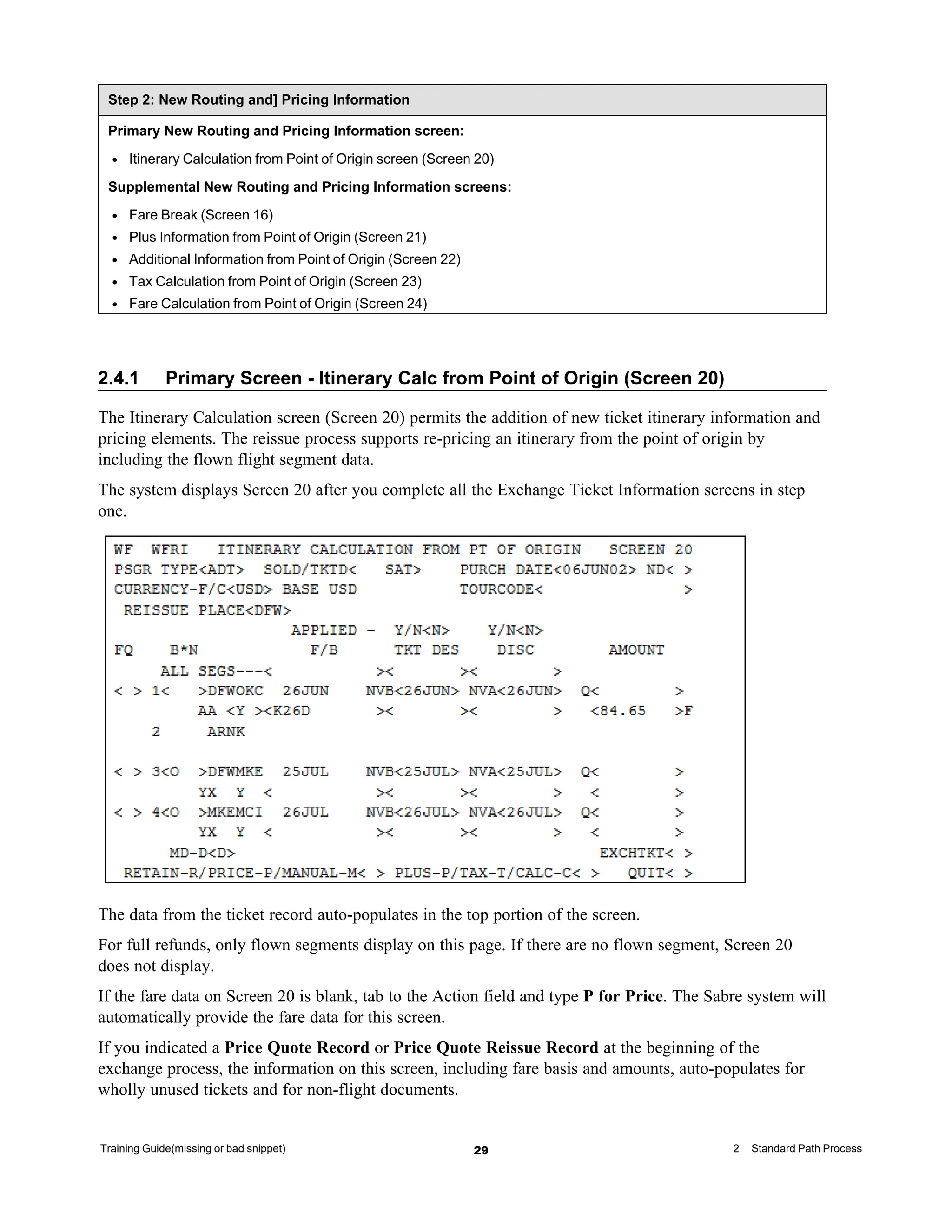 Sabre GDS Reservation system and ticketing 2 | PDF