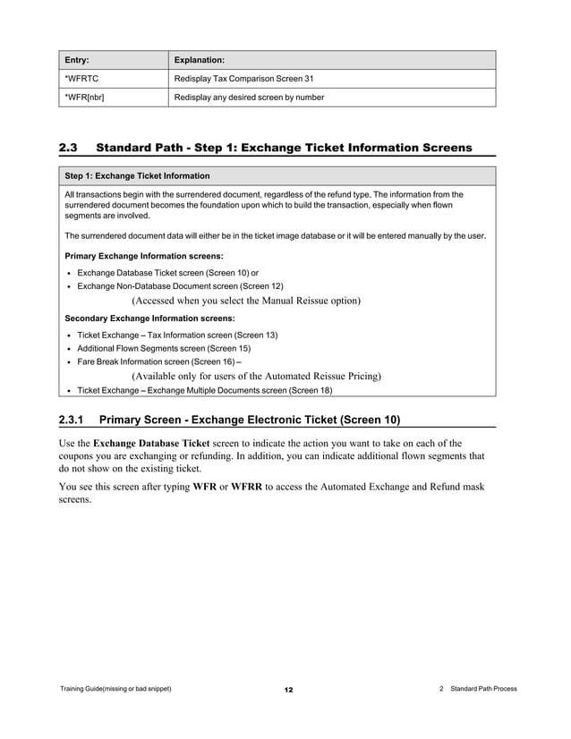 Sabre GDS Reservation system and ticketing 2 | PDF