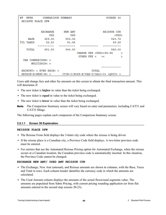 Sabre GDS Reservation system and ticketing 2 | PDF