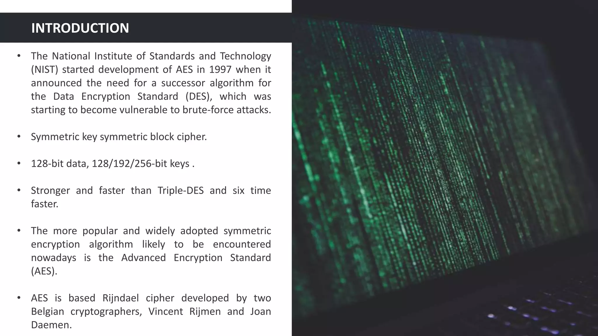 AES Encryption | PPTX