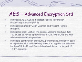 AES aes aes aess . ppt a good presentation | PPT | Programming Languages | Computing