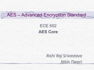 AES advance encryption algorithim in.ppt