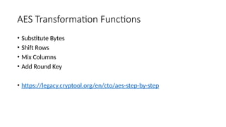 cryptography and Network Security AES.pptx