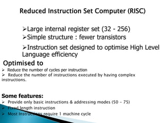 ARM Processor architecture | PPTX | Computer Peripherals | Computing