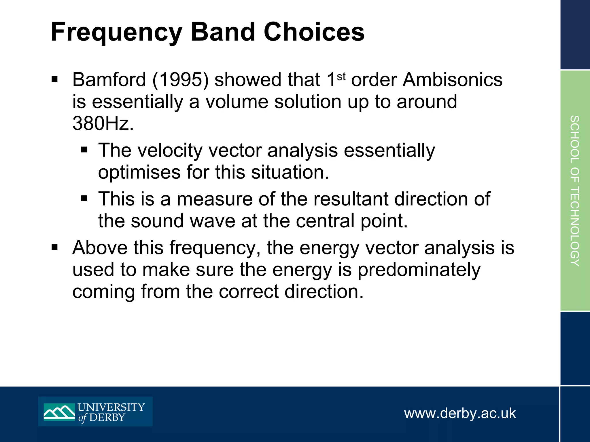 the generation of panning laws for irregular speaker arrays using ...
