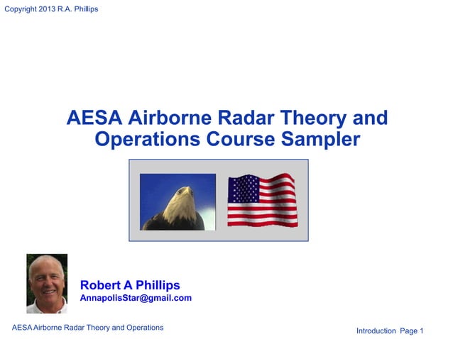 AESA Airborne Radar Theory and Operations Technical Training Course Sampler | PDF | Technology ...