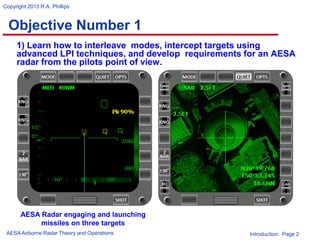 AESA Airborne Radar Theory and Operations Technical Training Course ...
