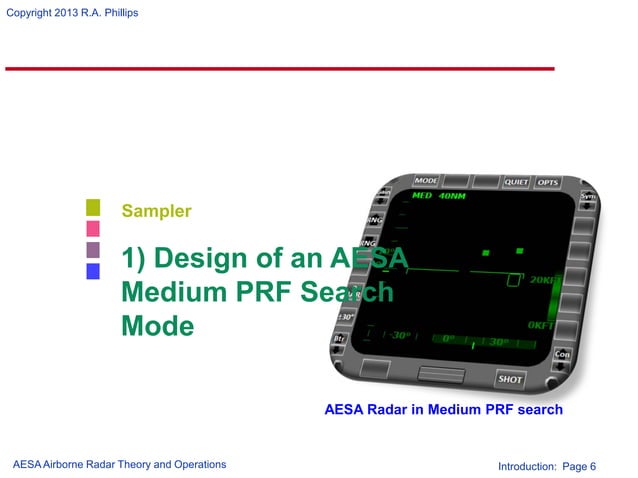 AESA Airborne Radar Theory and Operations Technical Training Course Sampler | PDF | Technology ...
