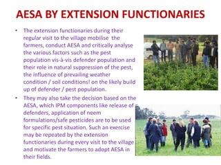 Aesa based phm to promote sustainable agric | PPTX