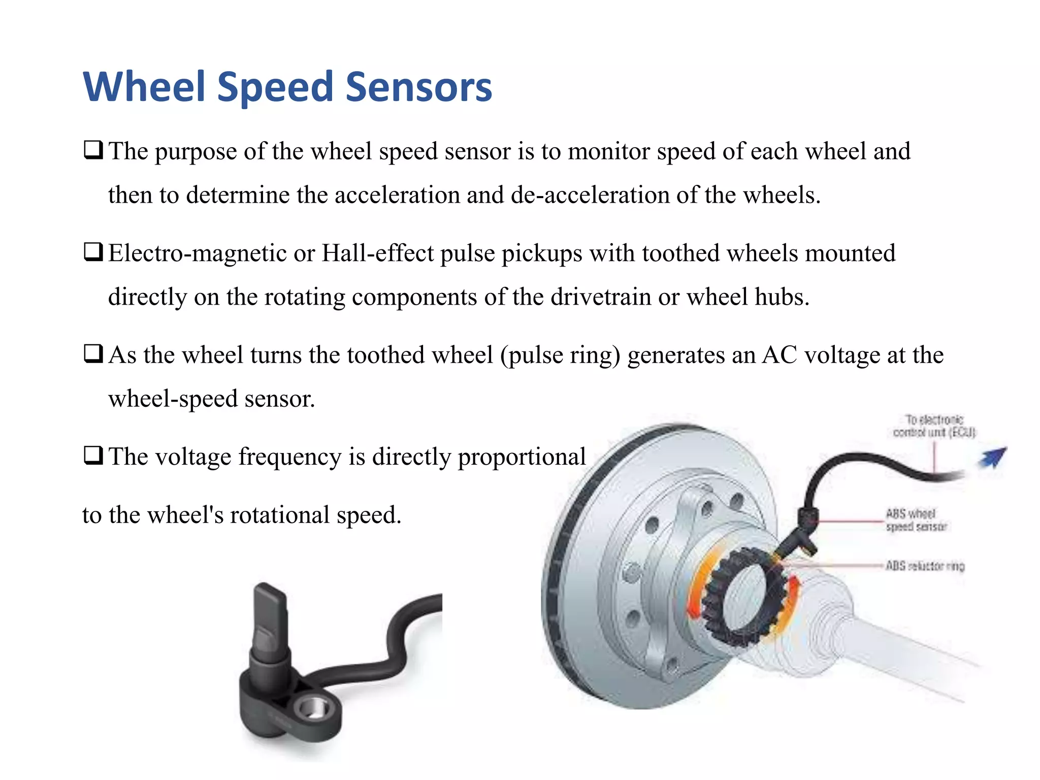 A seminar on antilock braking system(ABS) | PPTX