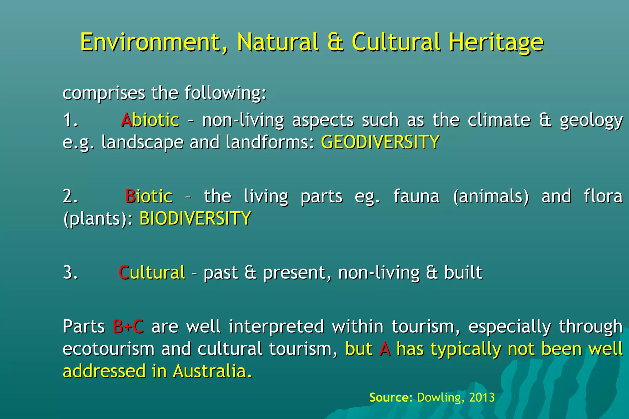 Geotourism, Geotrails & Geoparks – Pathways for Future Development in ...