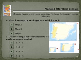A escala de um mapa | PDF