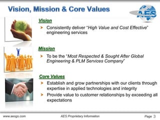 Aes Corporate Presentation | PPTX