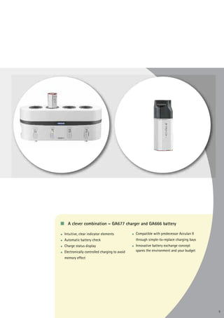 Aesculap® acculan 3ti dermatome | PDF